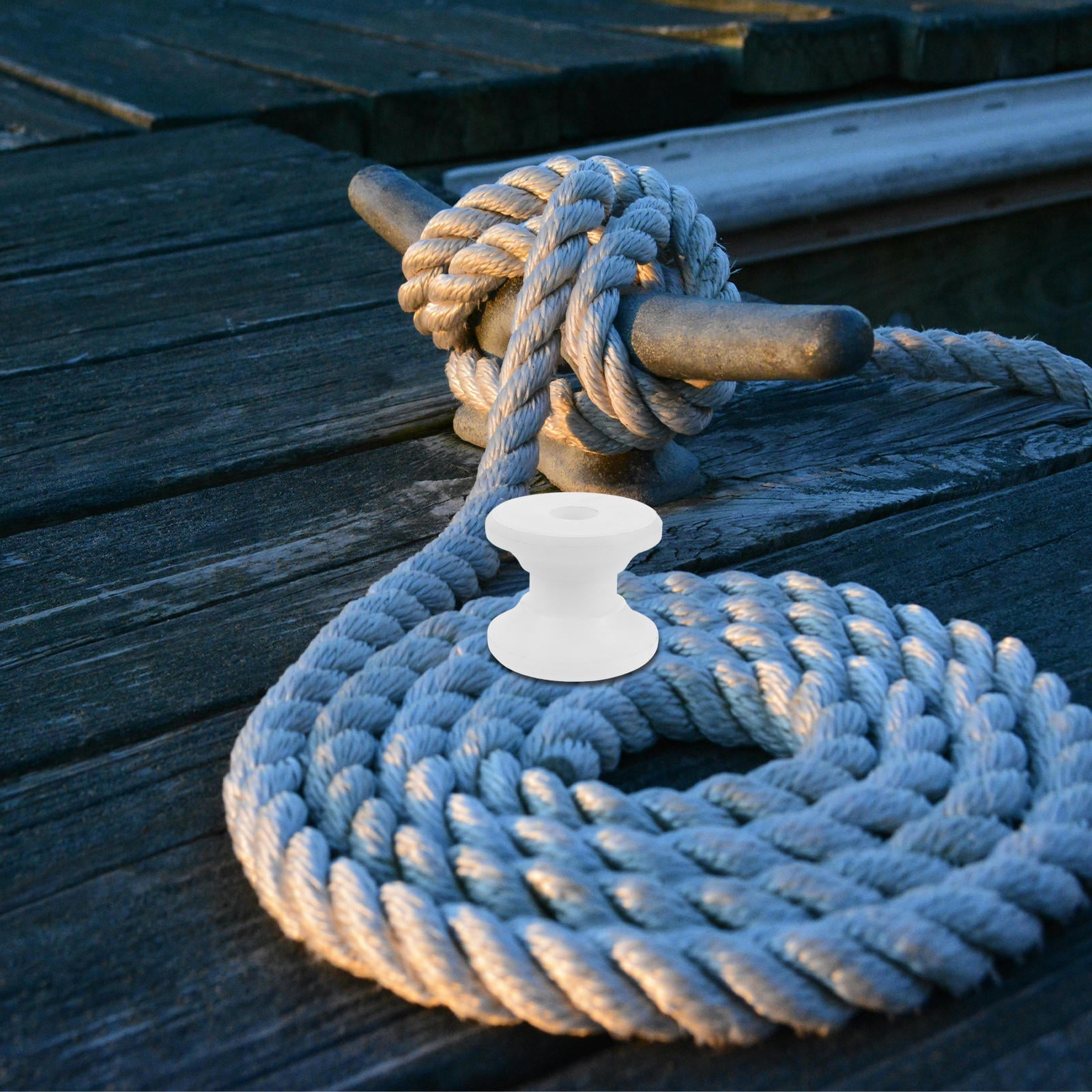 TABLZONE Boat Anchor Roller Replacement Made of Durable White Nylon for ...