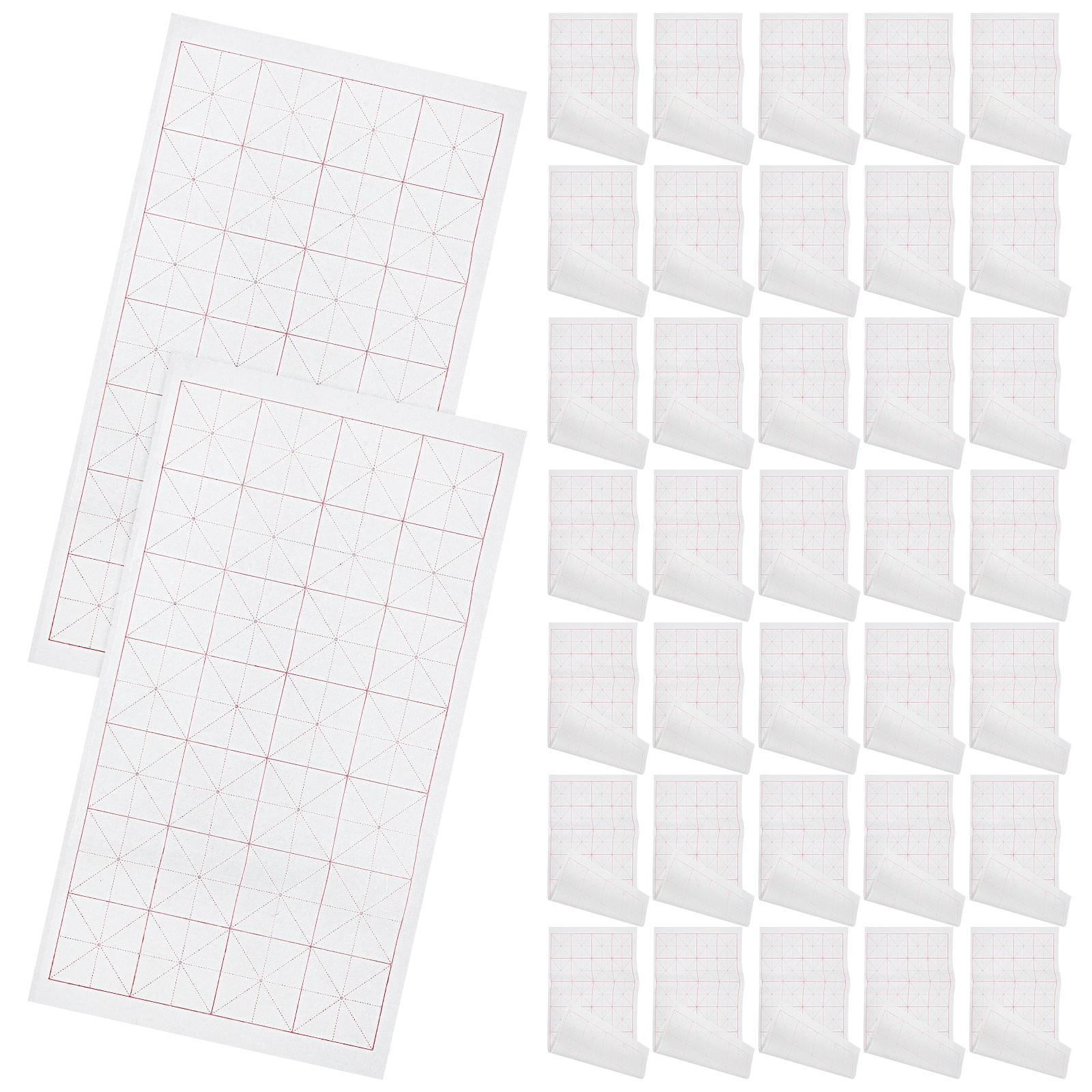 TABLZONE Calligraphy Writing Paper with Xuan Semiraw Rice Paper for ...