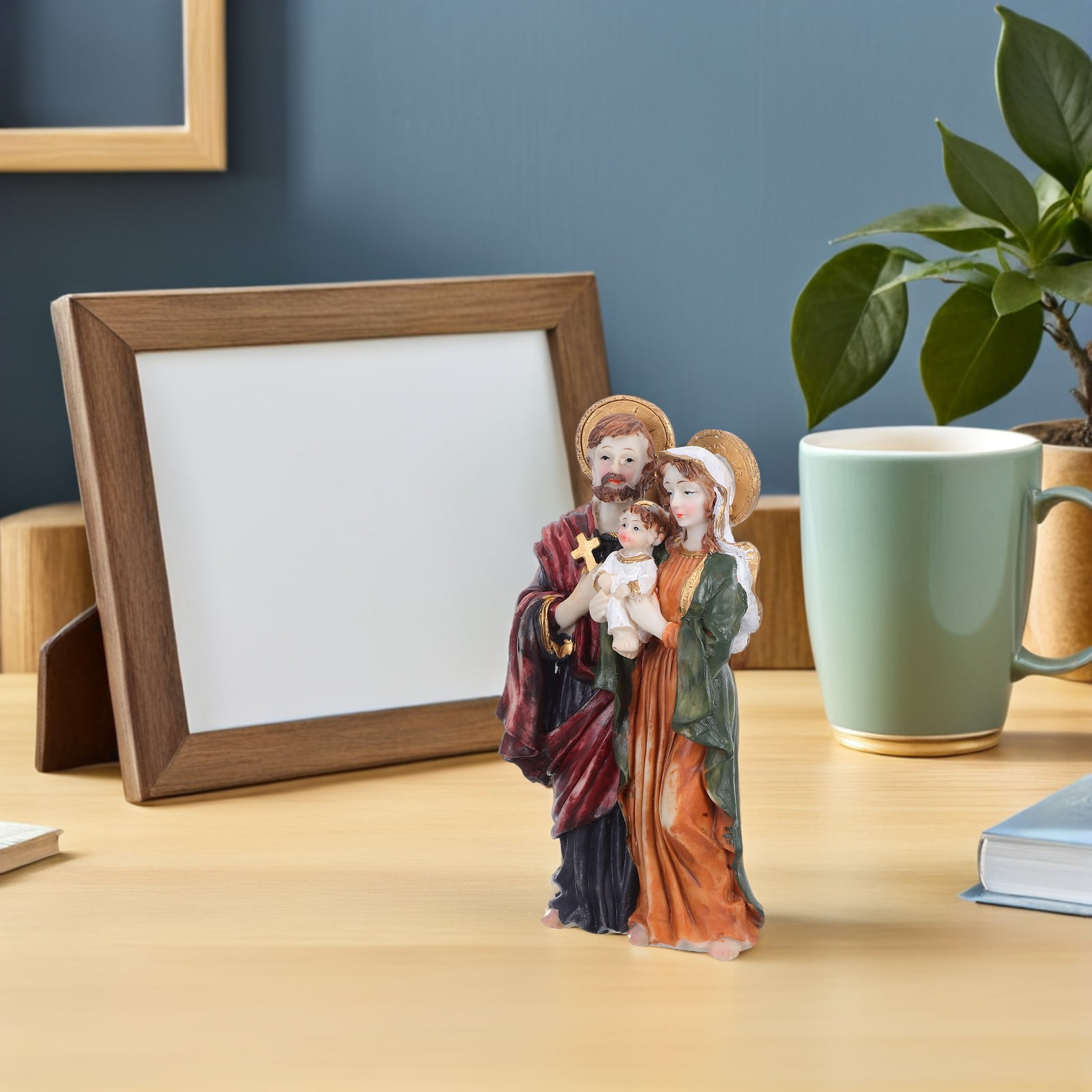 TABLZONE Biblical Jesus Statue Resin Figurine Multi-Color for Faith ...