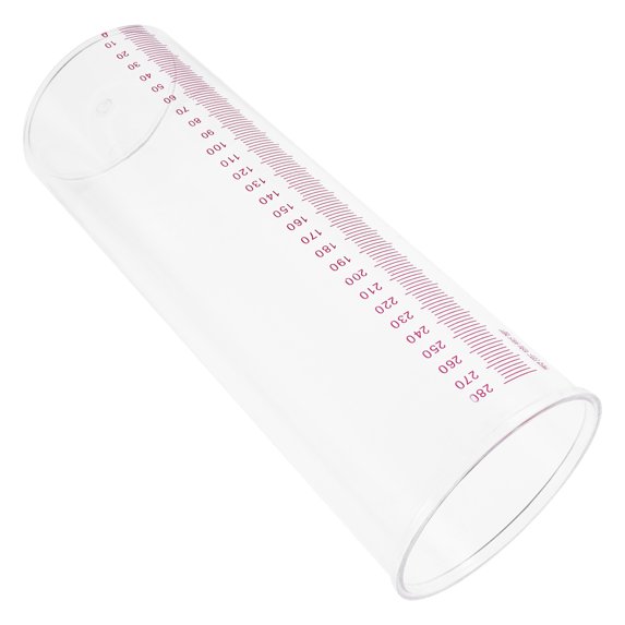 TABLZONE Clear Plastic Experiment Tube Container for Rain Measurement ...