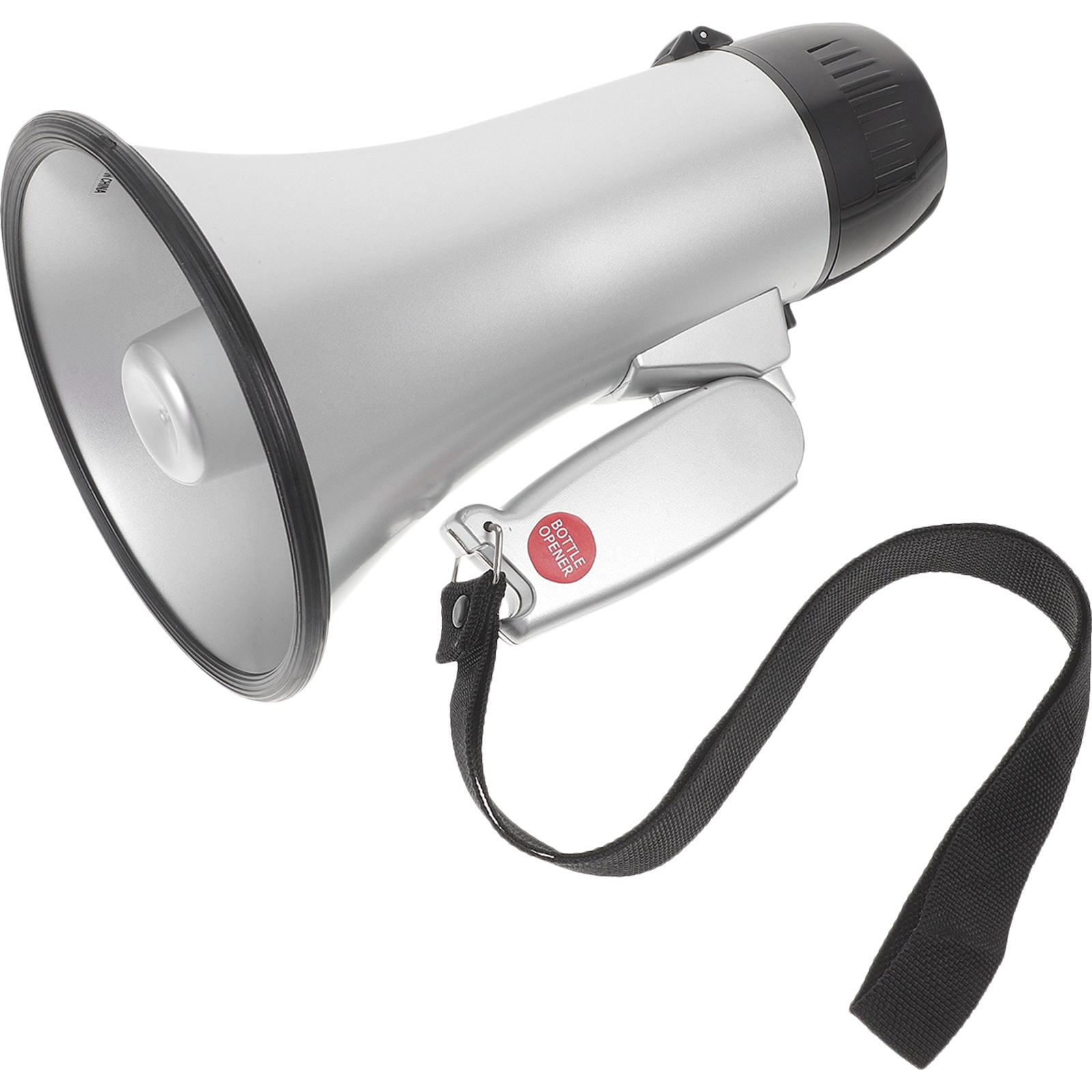 TABLZONE Compact Megaphone Speaker Silver Loud Volume Cheering 1Pcs ...