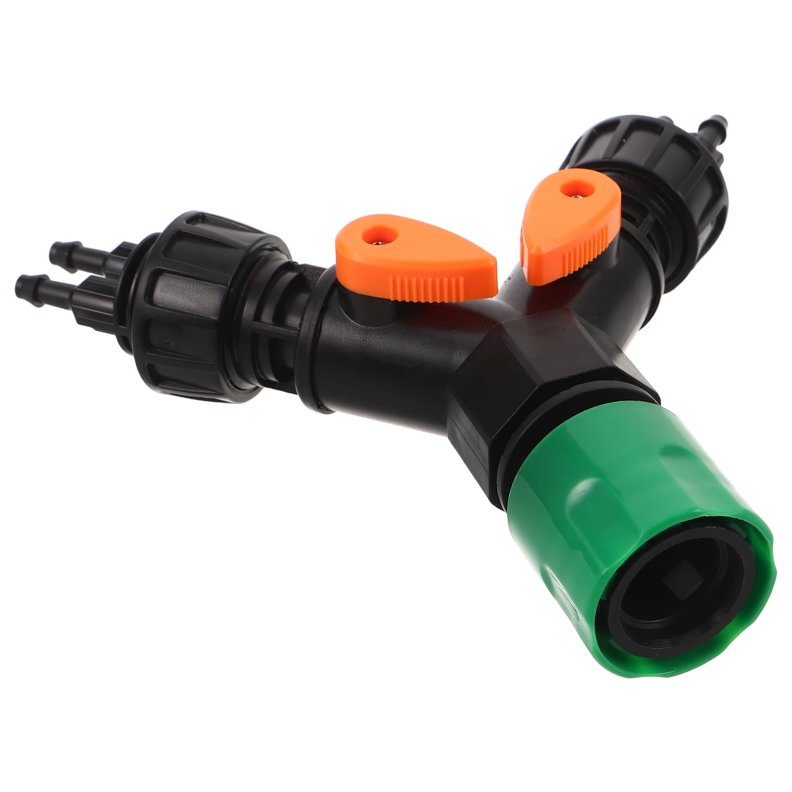 TABLZONE Compact Two Way Hose Splitter with Quick Connect and Water ...