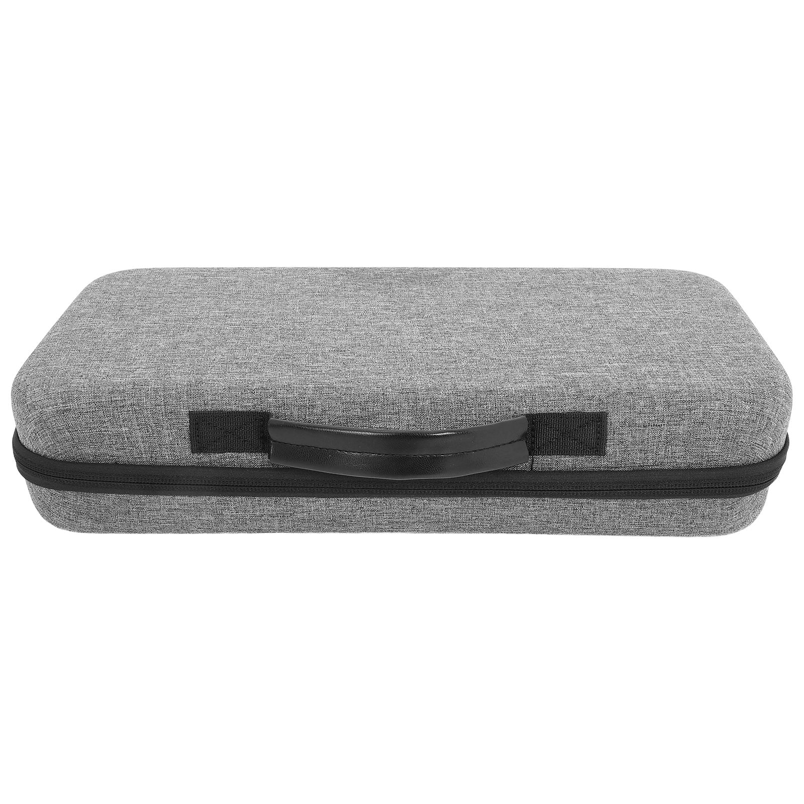 TABLZONE Grey Portable Keyboard Case with Soft Interior and Secure ...