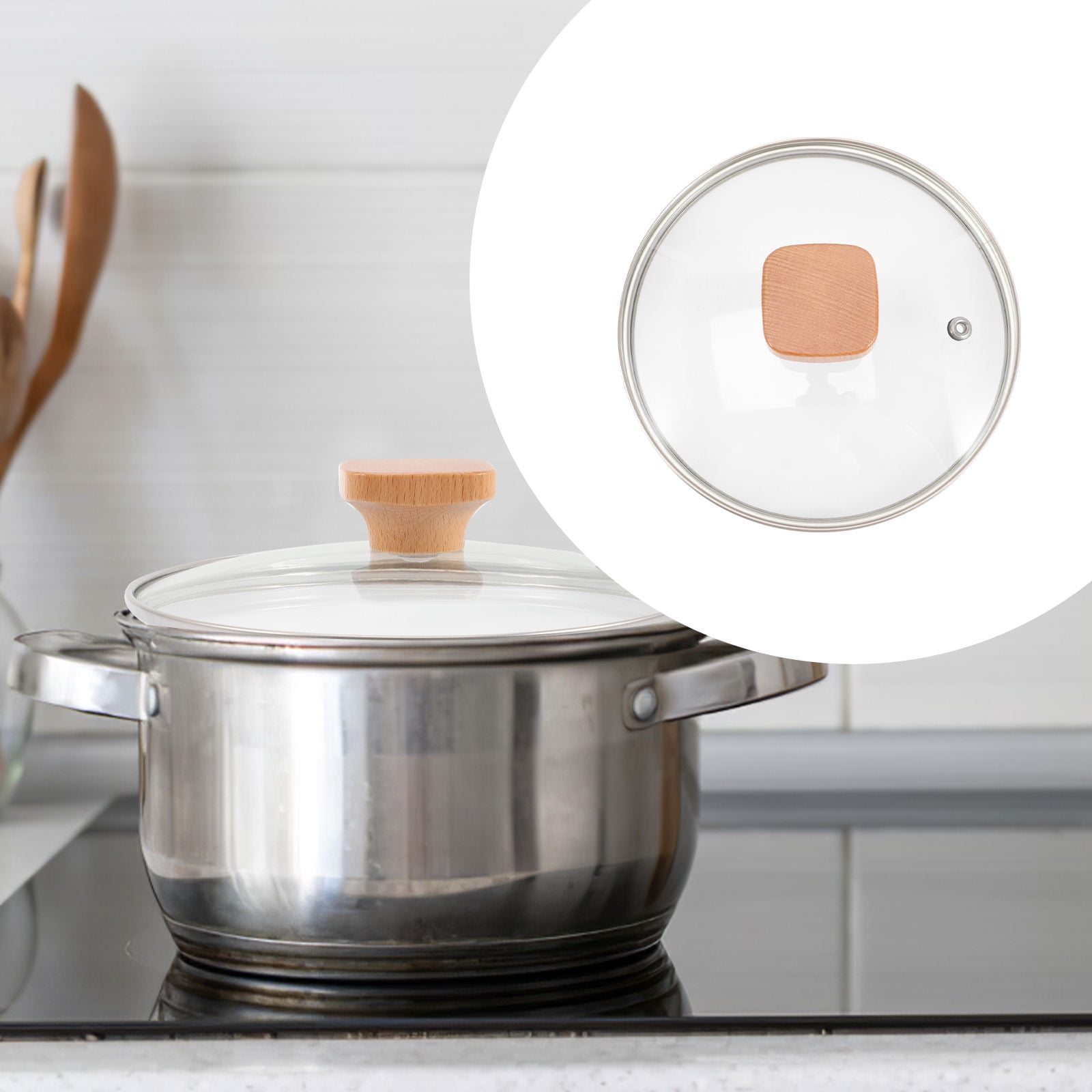 TABLZONE Lids for Pans Cookware Glass Cover Glass 1Pcs - Walmart.com
