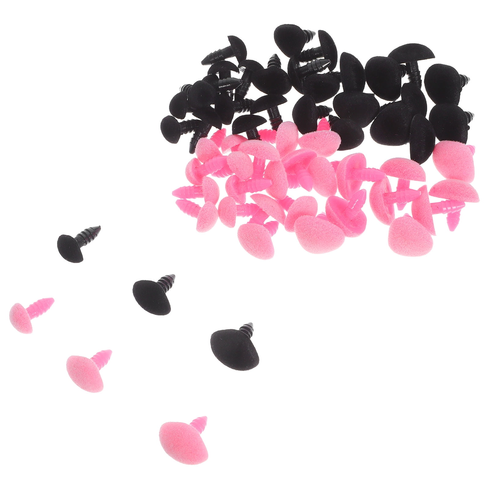 TABLZONE Safety Noses Craft Plastic Flocking Material Assorted Color ...