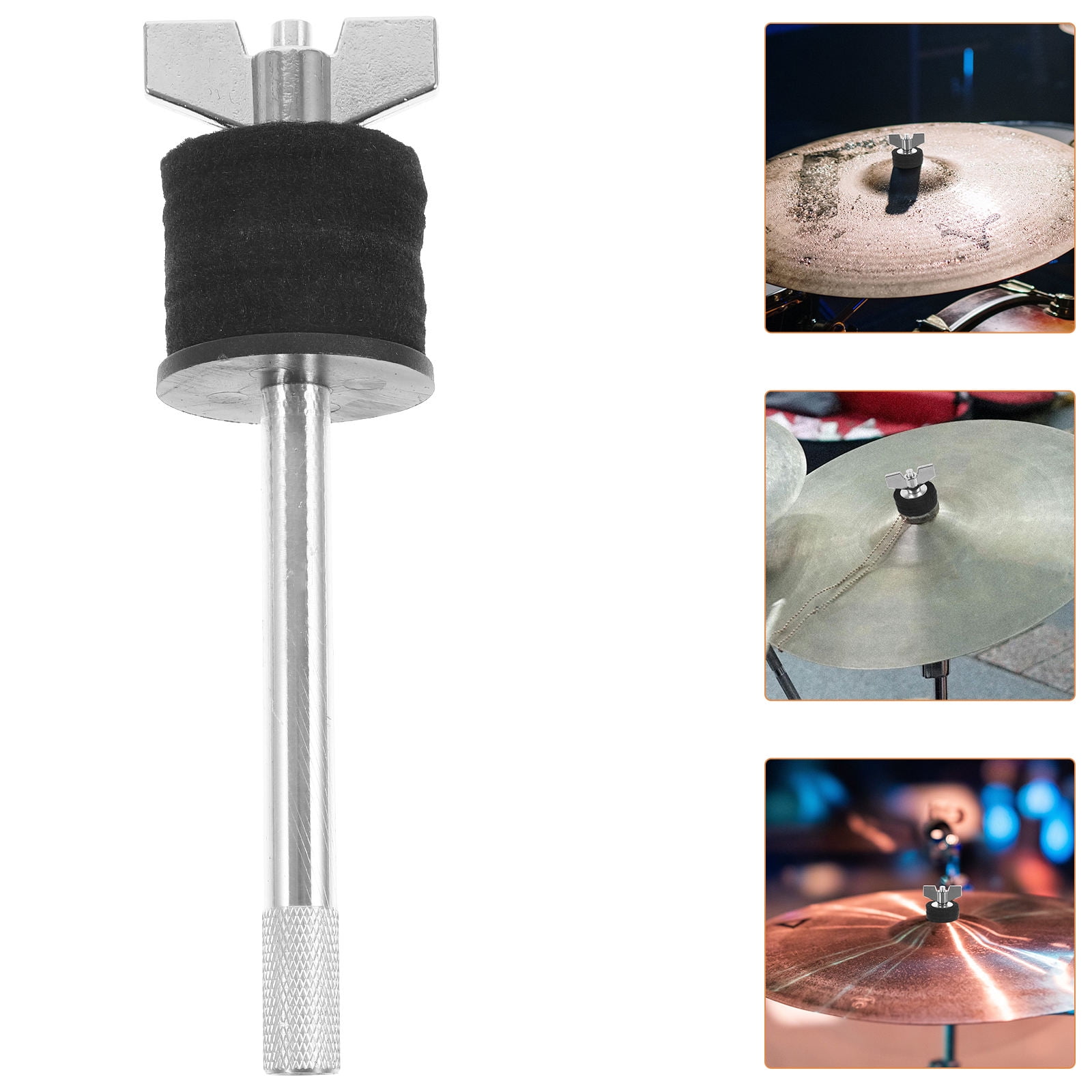 TABLZONE Cymbal Stand Clamps Boom Arm Attachment Alloy Black 1Pack ...