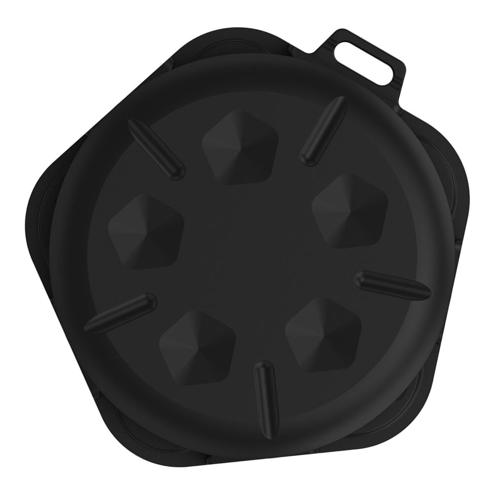 TABLZONE Durable Black Plastic Coin Box with Portable Design for ...