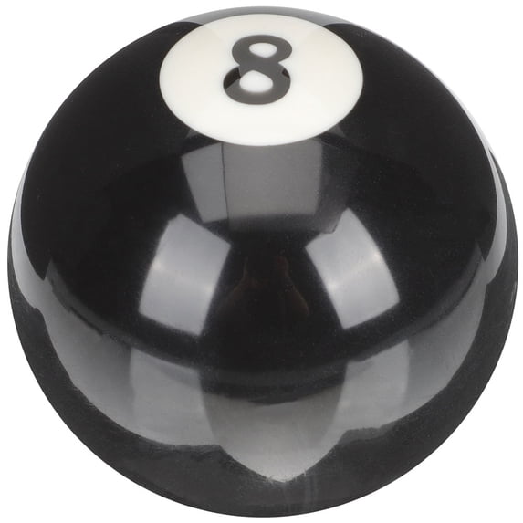 TABLZONE Durable Black Resin Replacement Pool Cue Ball Professional ...