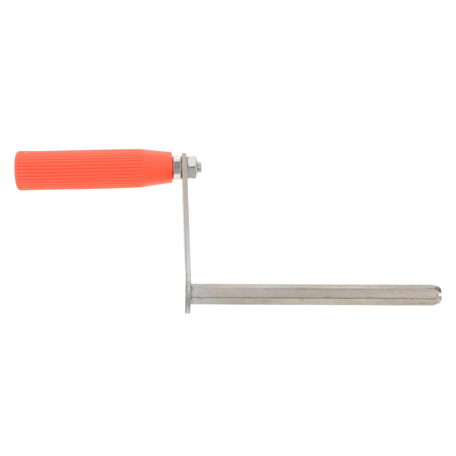 TABLZONE Flag Pole Hand Crank Handle, Orange Iron Plastic, Easy Install ...
