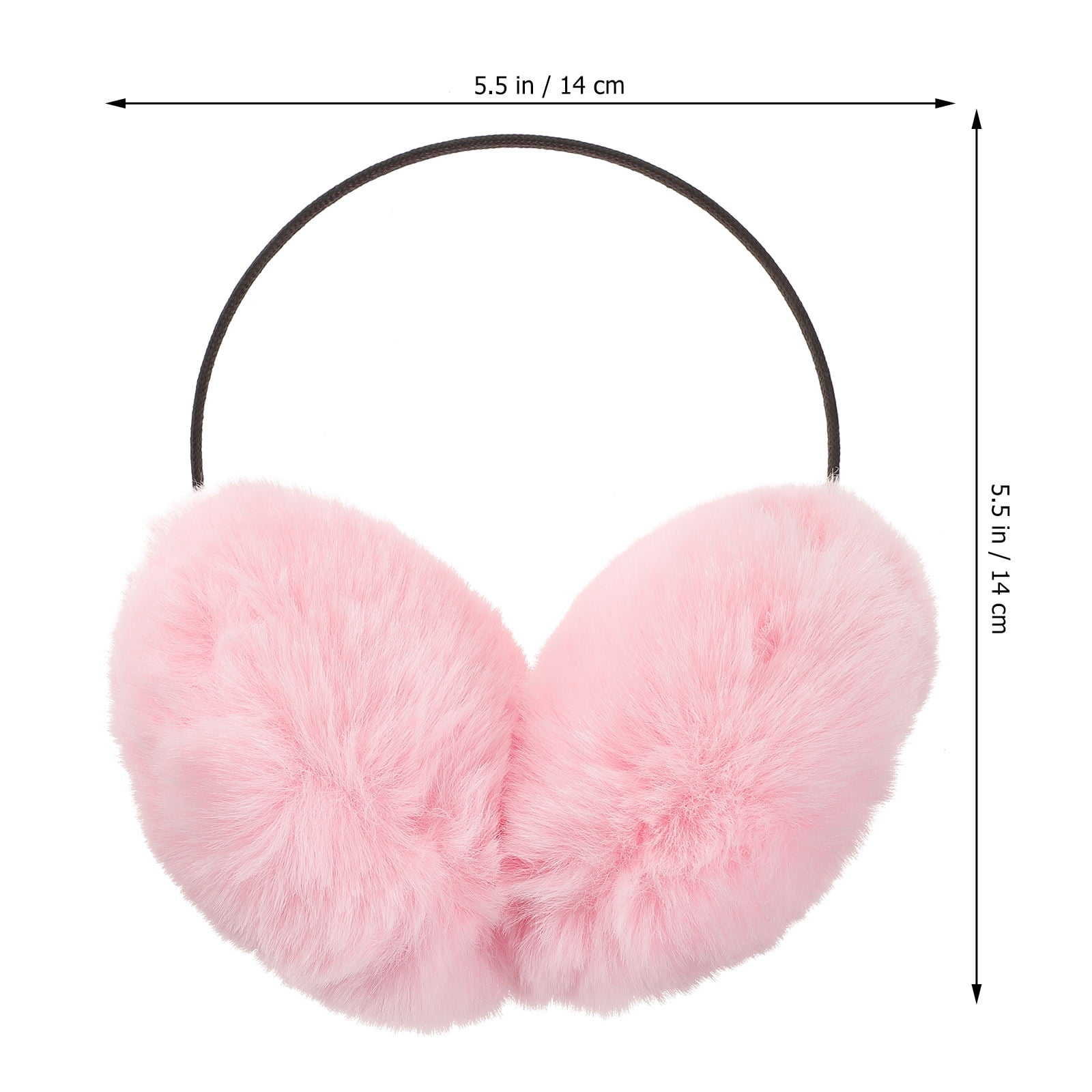 TABLZONE Earmuffs Women Winter Ear Muff Knit Fabric 1Set Protector for ...