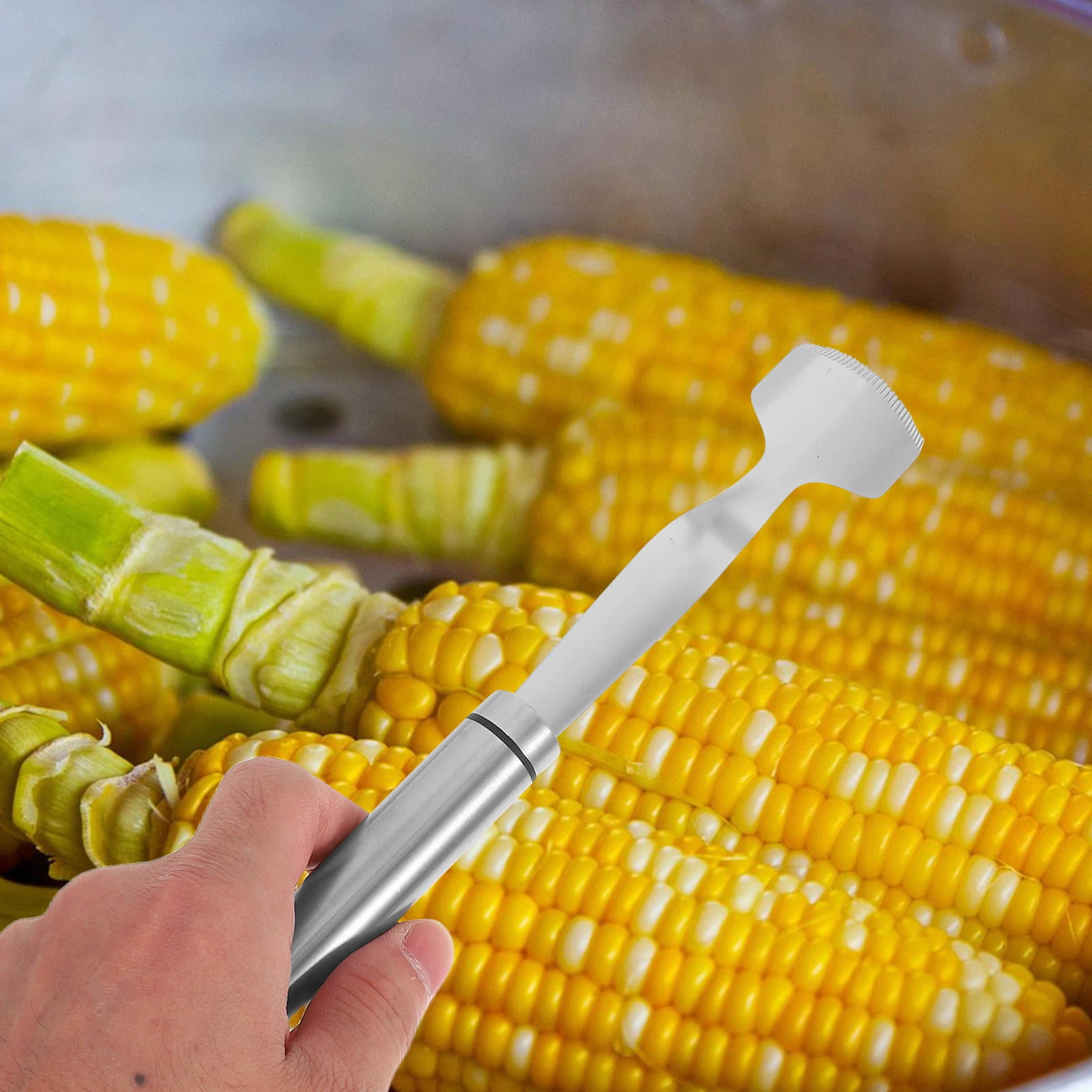 TABLZONE Stainless Steel Corn Peeler Heavy Duty Cob Cleaning Tool ...
