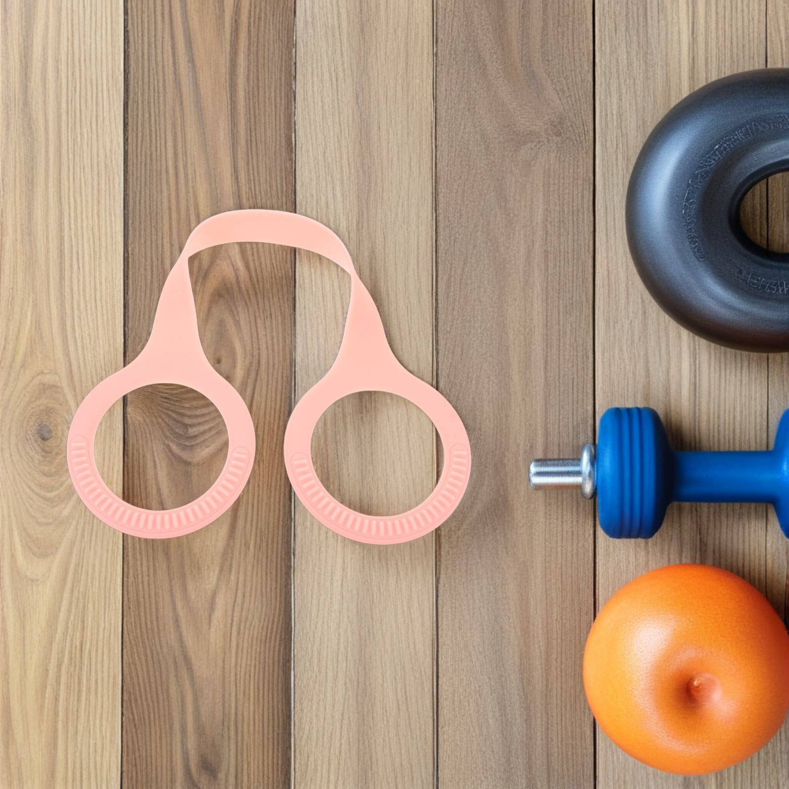 TABLZONE Elastic Exercise Bands Pink Silicone - High Tension Muscle ...