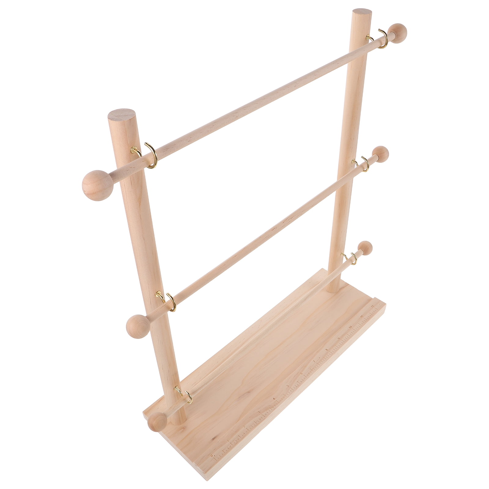 TABLZONE Wooden Embroidery Spool Holder Beige for Home Use Multilayer ...