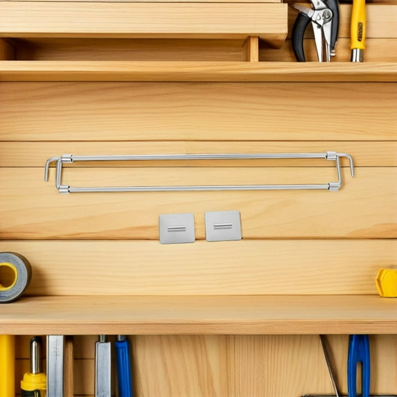 TABLZONE Adjustable Rv Refrigerator Tension Rods Stainless Steel Fridge ...