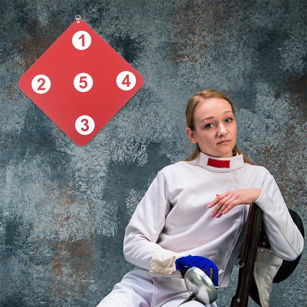 TABLZONE Fencing Training Target with Durable Rubber Material for Wall ...