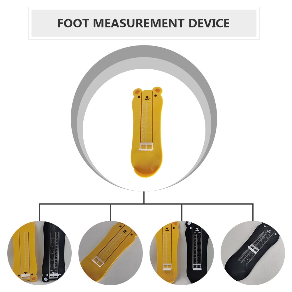 TABLZONE Foot Measuring Ruler with Size Chart for Accurate Shoe Size ...
