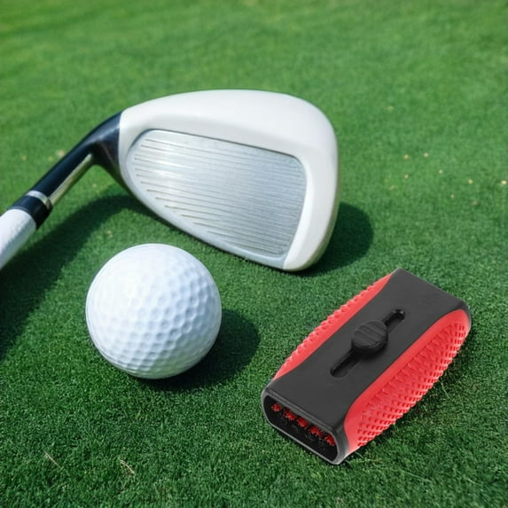 TABLZONE Golf Club Scrubber Red Plastic Stainless Steel Dual-Sided ...