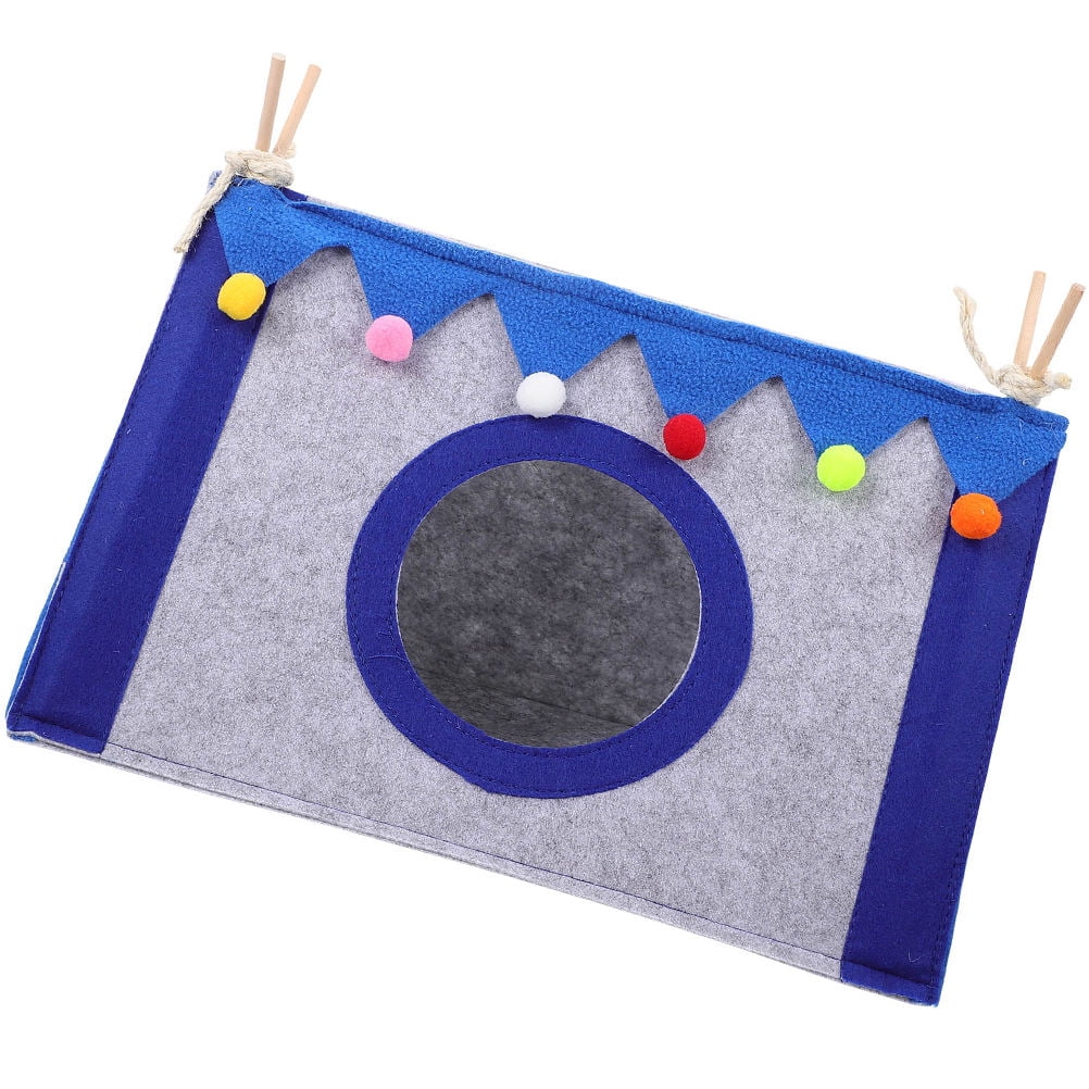 TABLZONE Guinea Pig Hideout Tent Small Animal Cozy Felt Cloth Hideaway ...