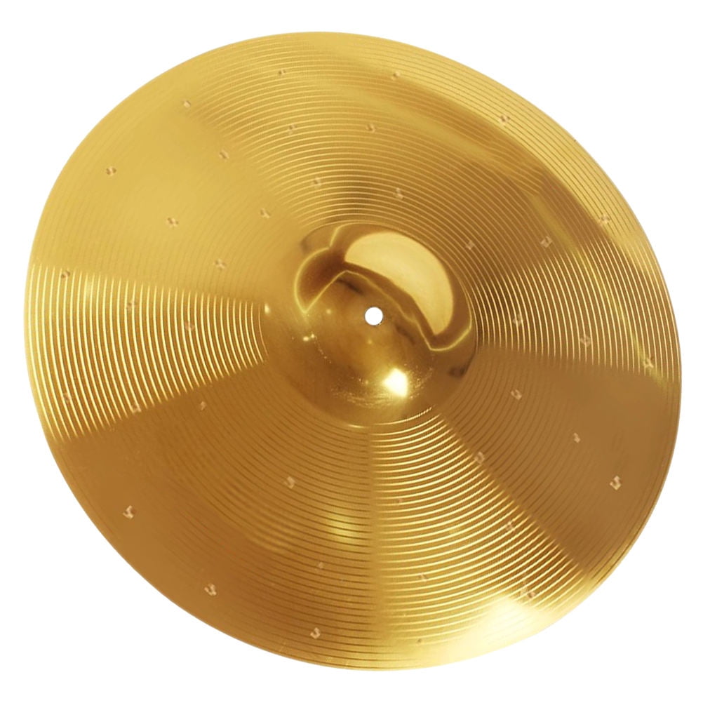 TABLZONE Golden Brass Crash Cymbal for Drum Set with Workmanship ...