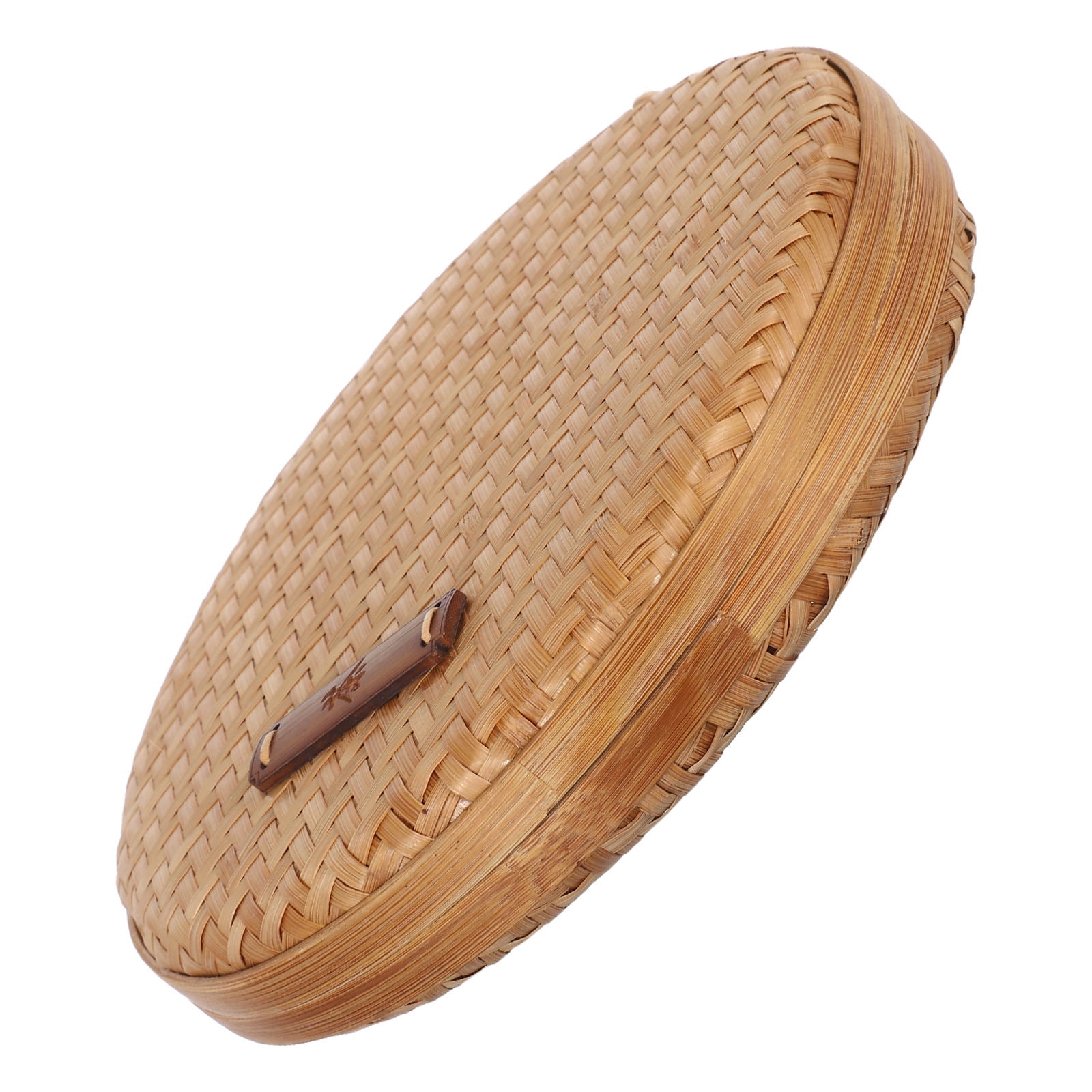 TABLZONE Bamboo Tea Cake Holder Handwoven Storage Box for Puerh Tea with Natural Ventilation ...