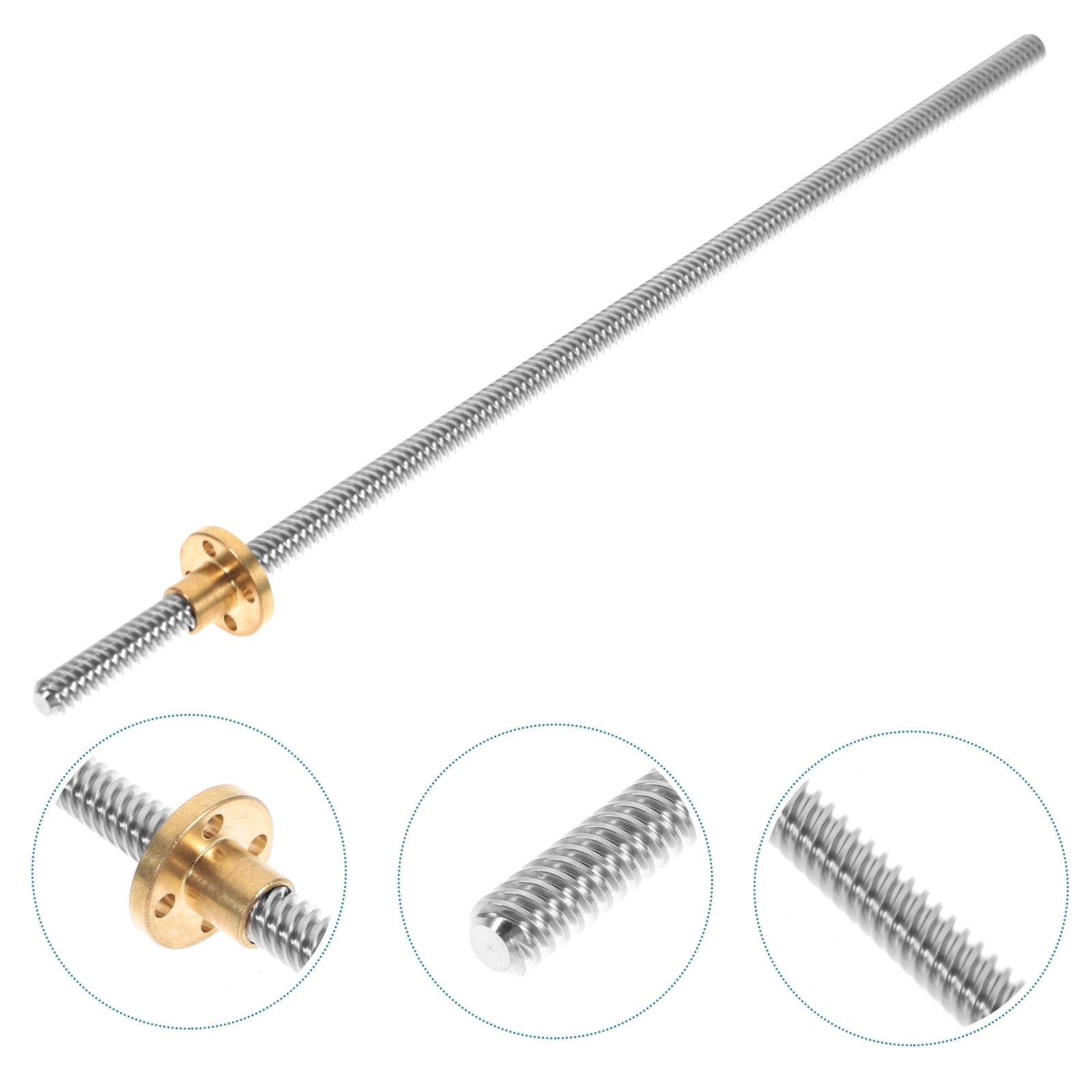 TABLZONE High Torque Stepper Motor Lead Screw Stainless Steel For 3D ...