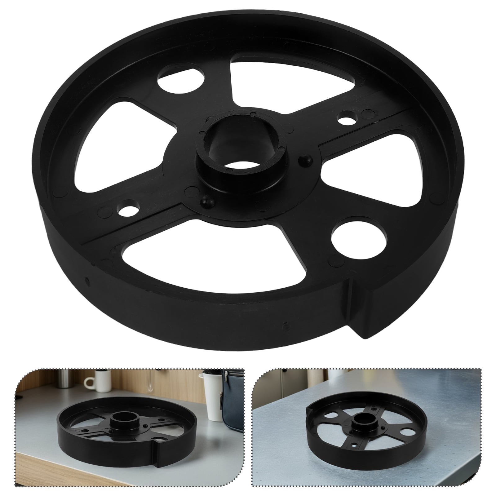 TABLZONE Home Door Pulley Nylon Round Pulley Caster Roller For Noise ...