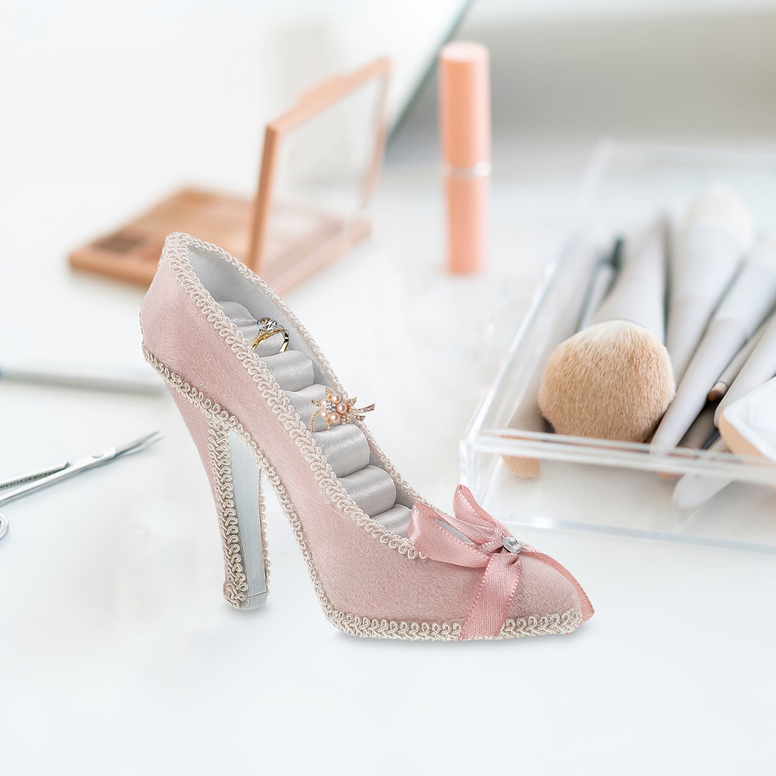 TABLZONE Resin Jewelry Hanger Stand in High Heel Shape for Women, Home ...