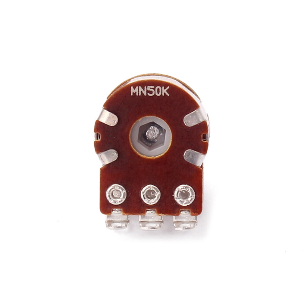 TABLZONE Guitar Potentiometer Mn50k Split Shaft Linear Taper Rotary ...