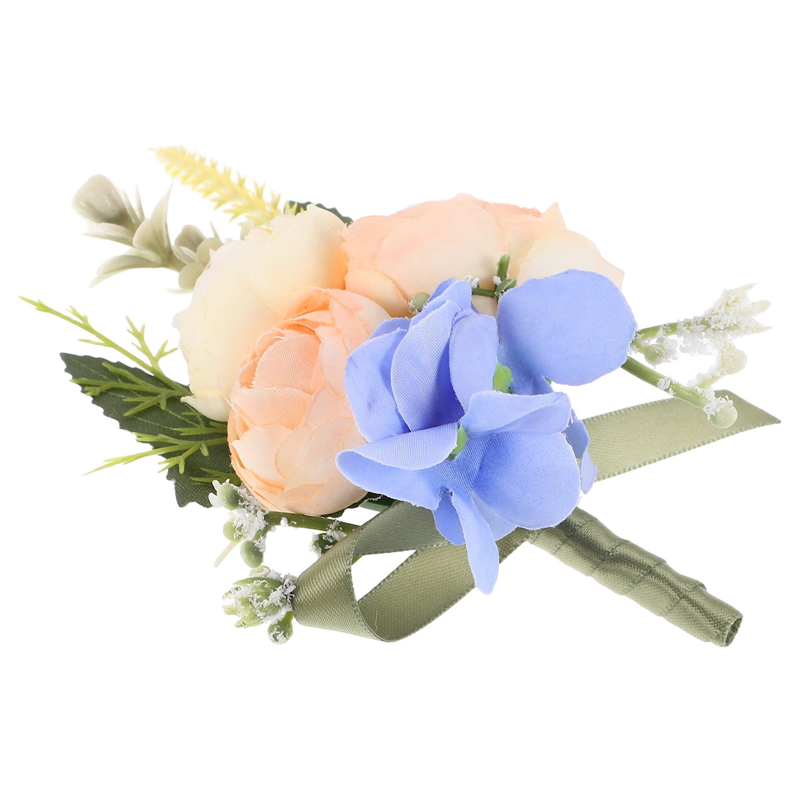 TABLZONE Men Wedding Flower Pin Decoration Realistic Design Multi 1Pack ...