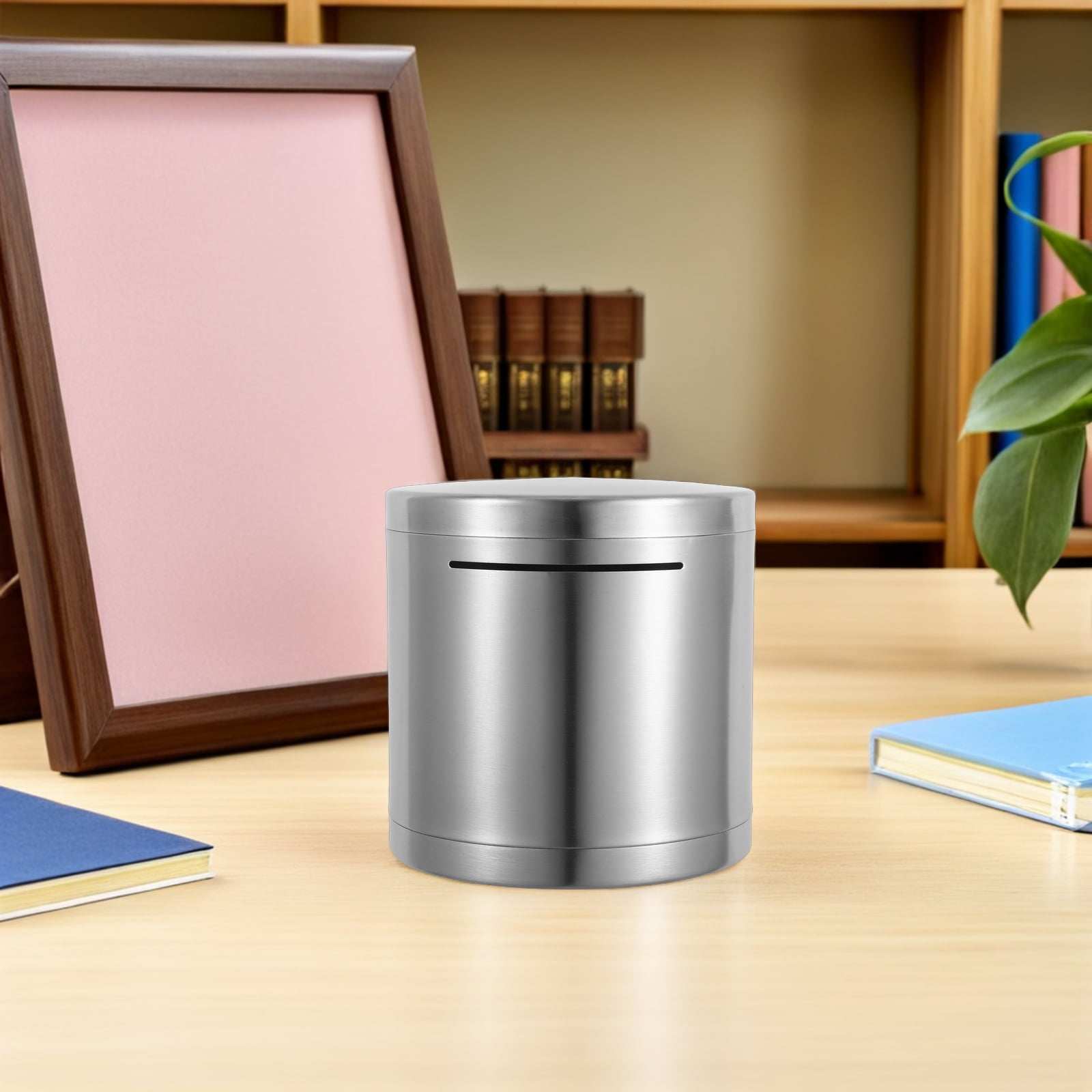 TABLZONE Portable Metal Money Box Safe with Drop Resistant Stainless ...