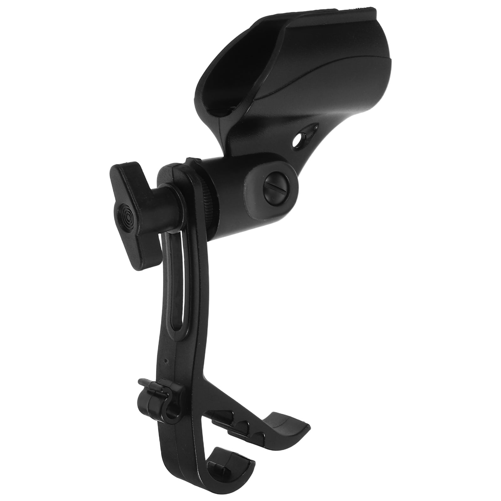TABLZONE Kick Drum Mic Stand Adjustable Height Black Plastic Metal for ...