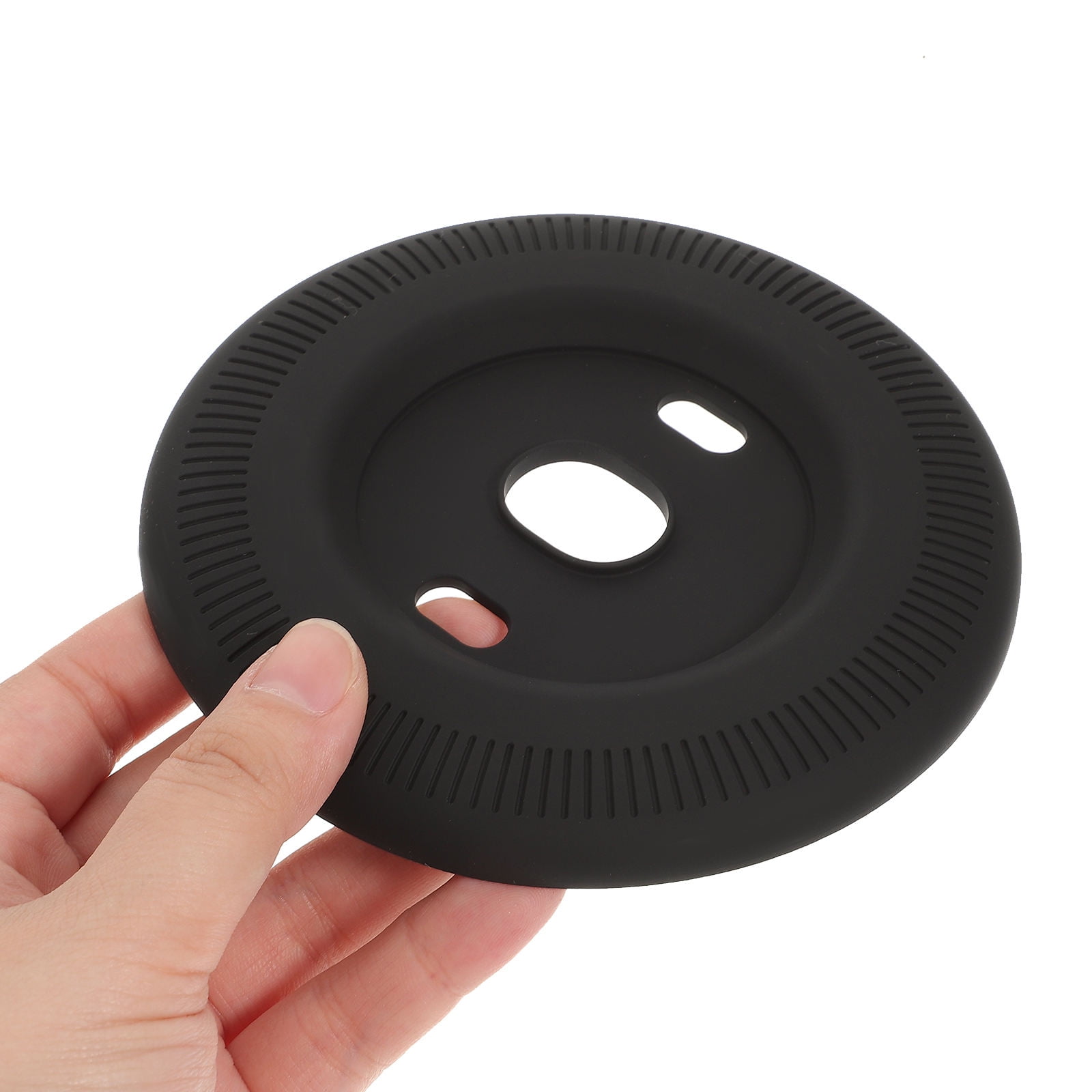 TABLZONE Black Silicone Thermostat Wall Plate Cover Compatible with ...