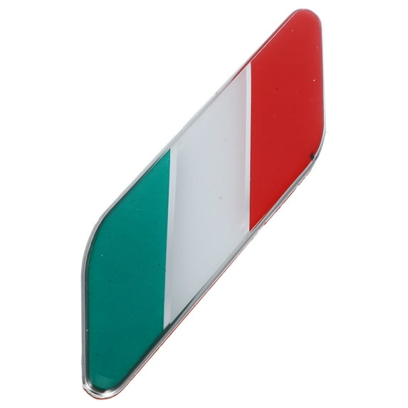 TABLZONE Multicolor Italy Flag Car Decal Scratch Resistant Window ...