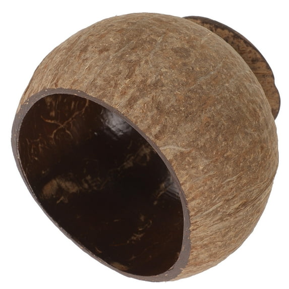 TABLZONE Multipurpose Light Brown Coconuts Shell Bowl for Rice Noodles ...