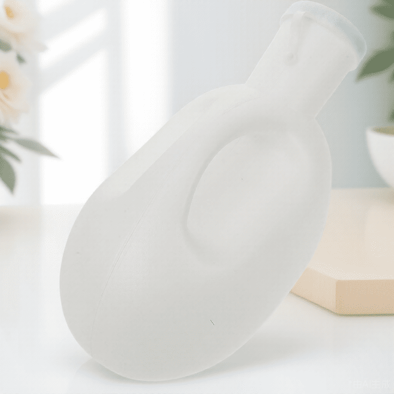 TABLZONE Large Capacity Portable Plastic Urinal Bottle, White, Leak ...