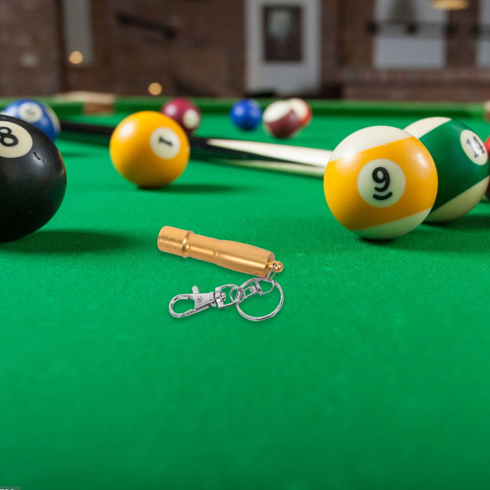 TABLZONE Cue Tip Repair Kit Golden Durable Snooker Billiard Cue ...