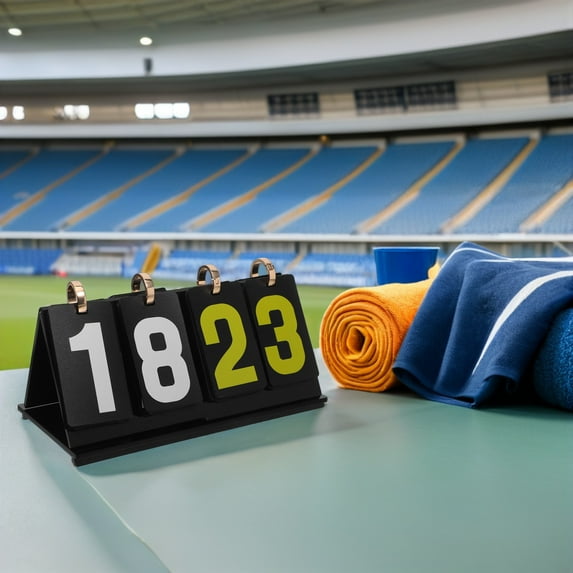 TABLZONE Portable Multi-Game Acrylic Tabletop Scoreboard for Accurate ...