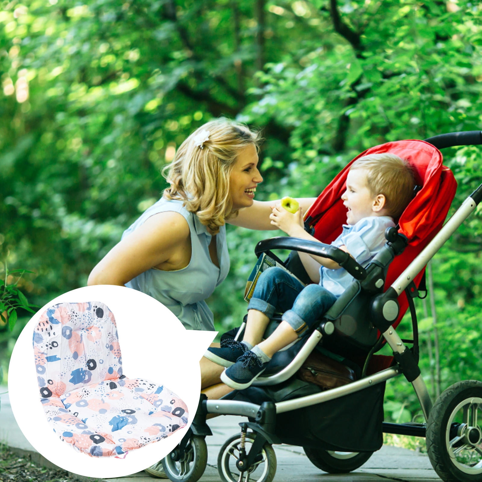 TABLZONE Stroller Cushions Cotton Assorted Color 1Pack - Walmart.com