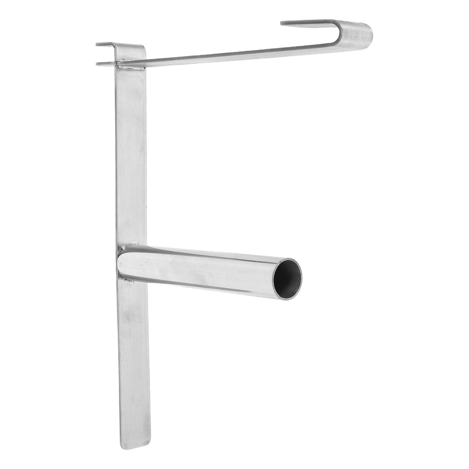 TABLZONE Garden Privacy Screen Support Silver Metal Stable Hook Design ...