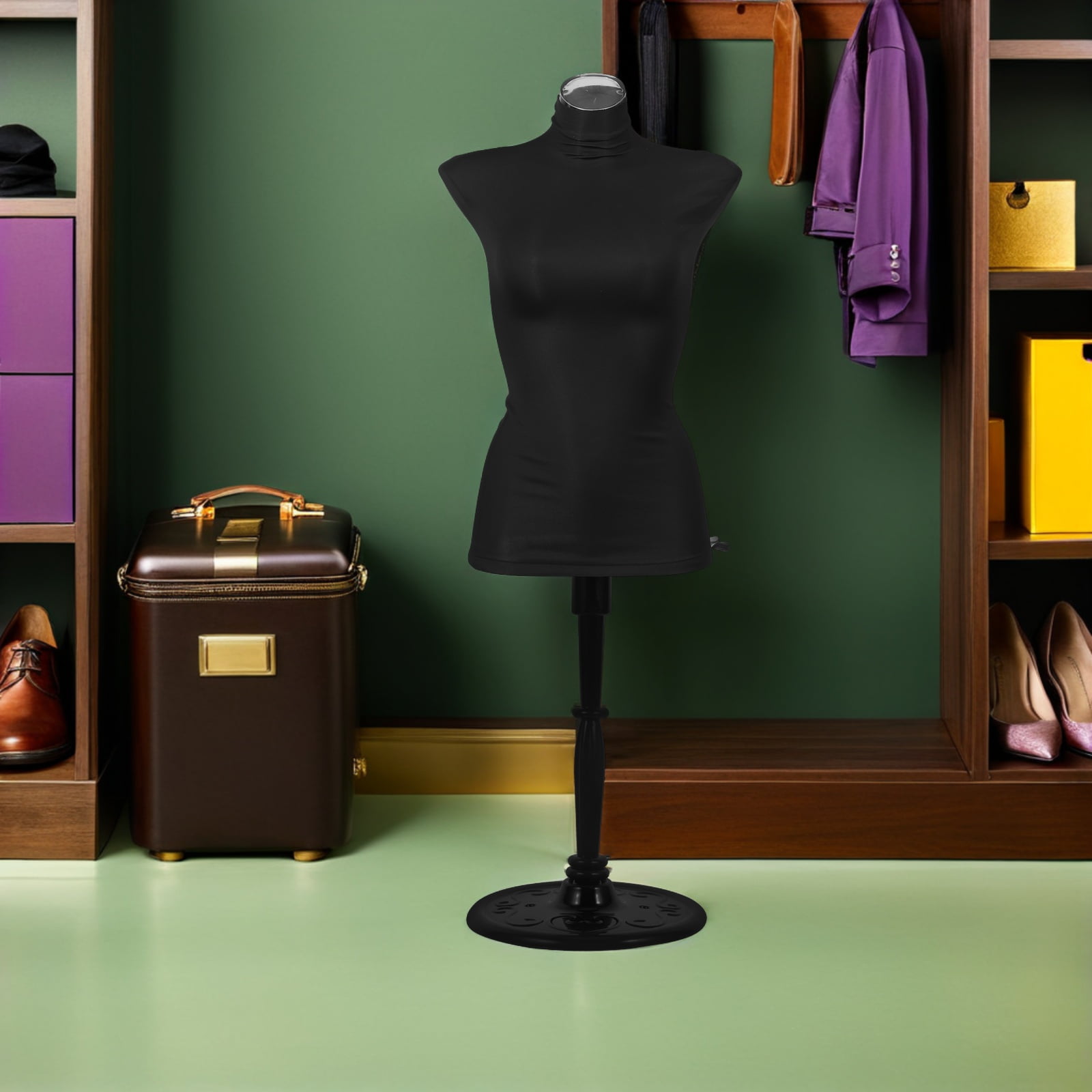TABLZONE Black Mannequin Dress Form Cover Stylish Korean Design ...