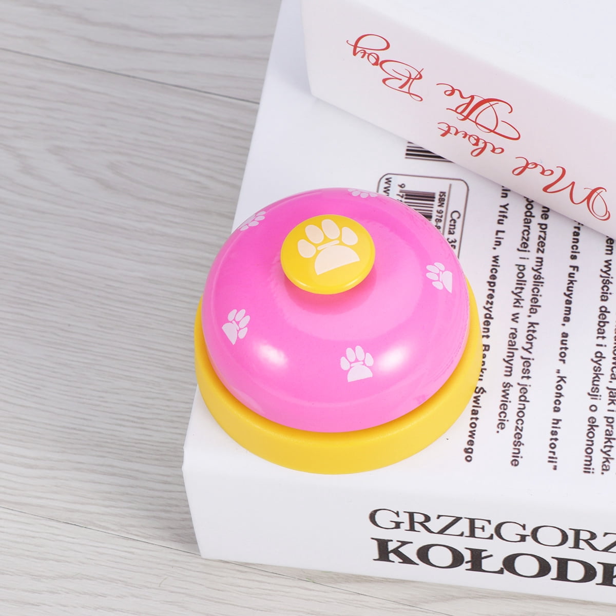 TABLZONE Puppy Pet Potty Training Bells, Plastic, Rosy and Yellow ...
