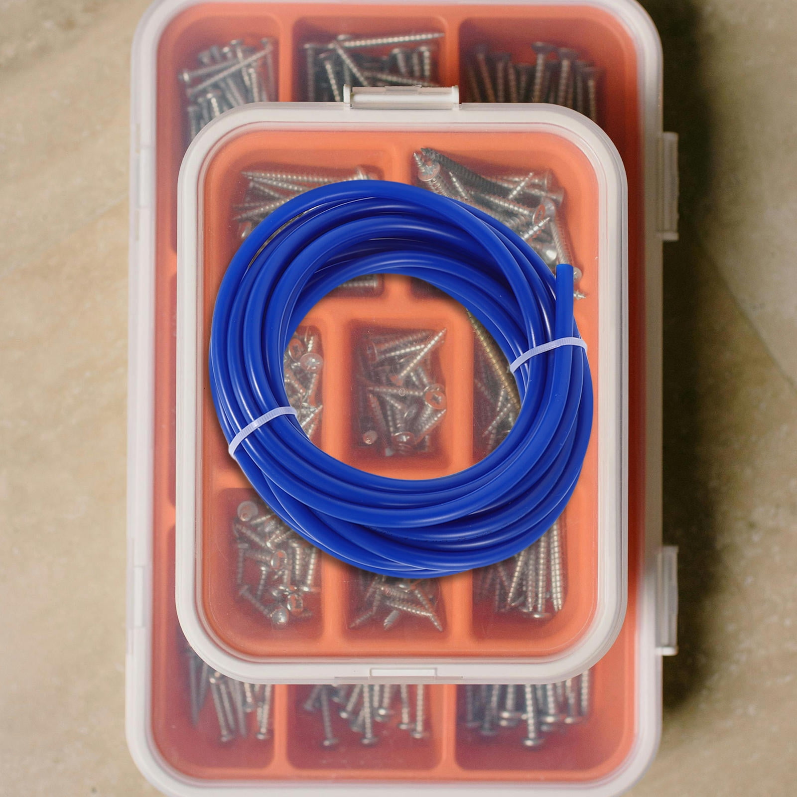 TABLZONE Push To Connect Tube Fittings Float Valve Kit Assorted Color ...