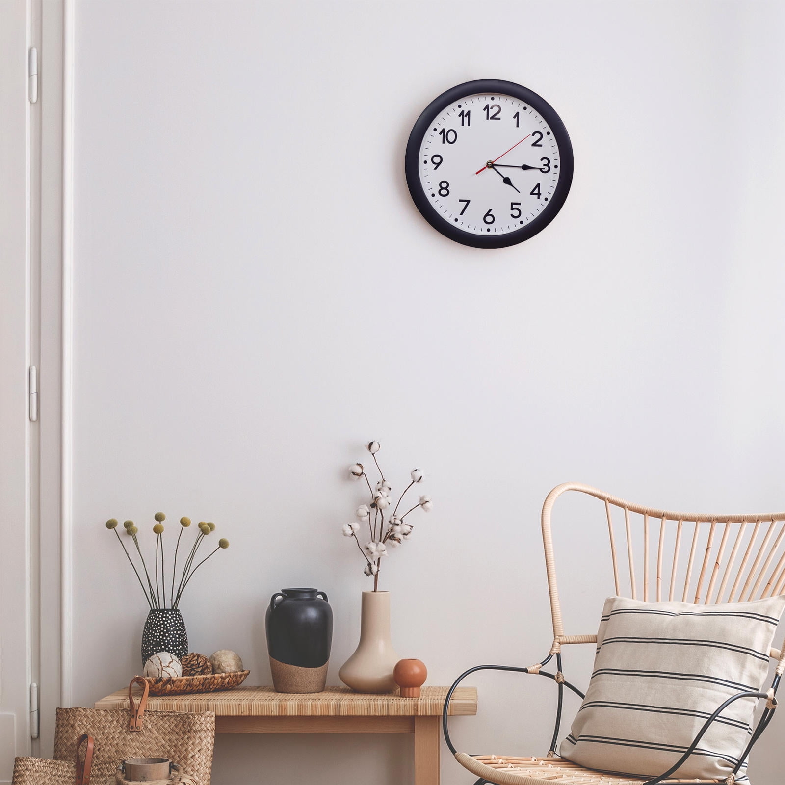 TABLZONE Quartz Clock Module Quartz Watch Clock Movement ABS Black ...