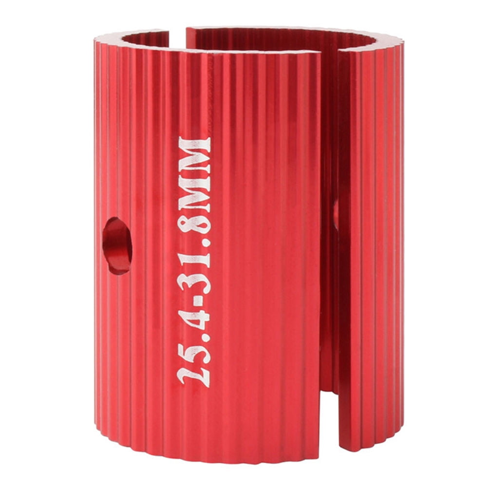 TABLZONE 2Pcs Aluminum Alloy Bike Handlebar Adapter Red Conversion ...