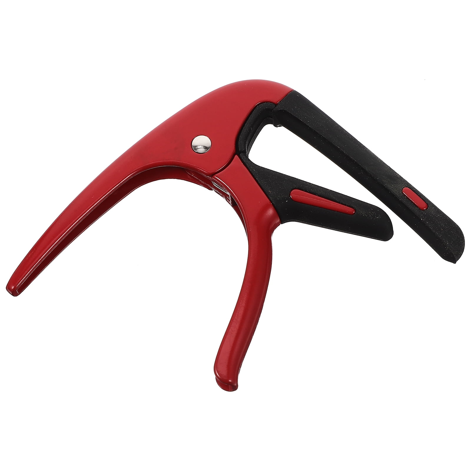 TABLZONE Red Metal Guitar Capo for All Guitars with Picks Professional ...