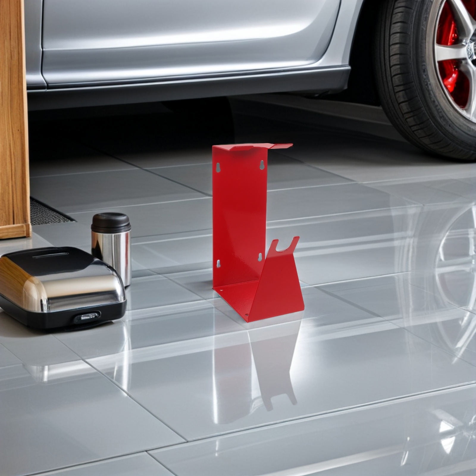 TABLZONE Red Paint Gun Holder Metal Stand for Automotive Spray Gun ...