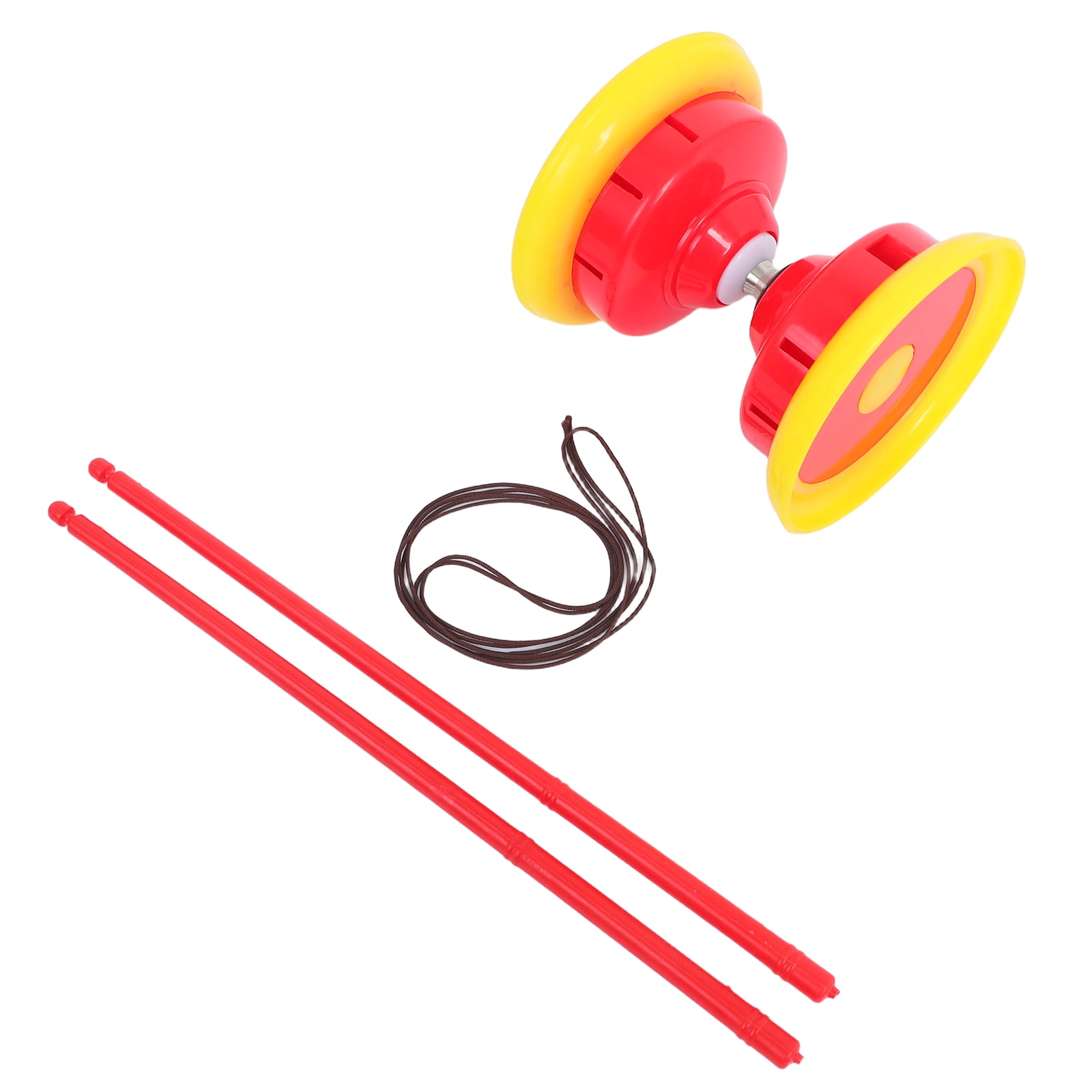 TABLZONE Lightweight Red Plastic Diabolo for Smooth Rotation and ...