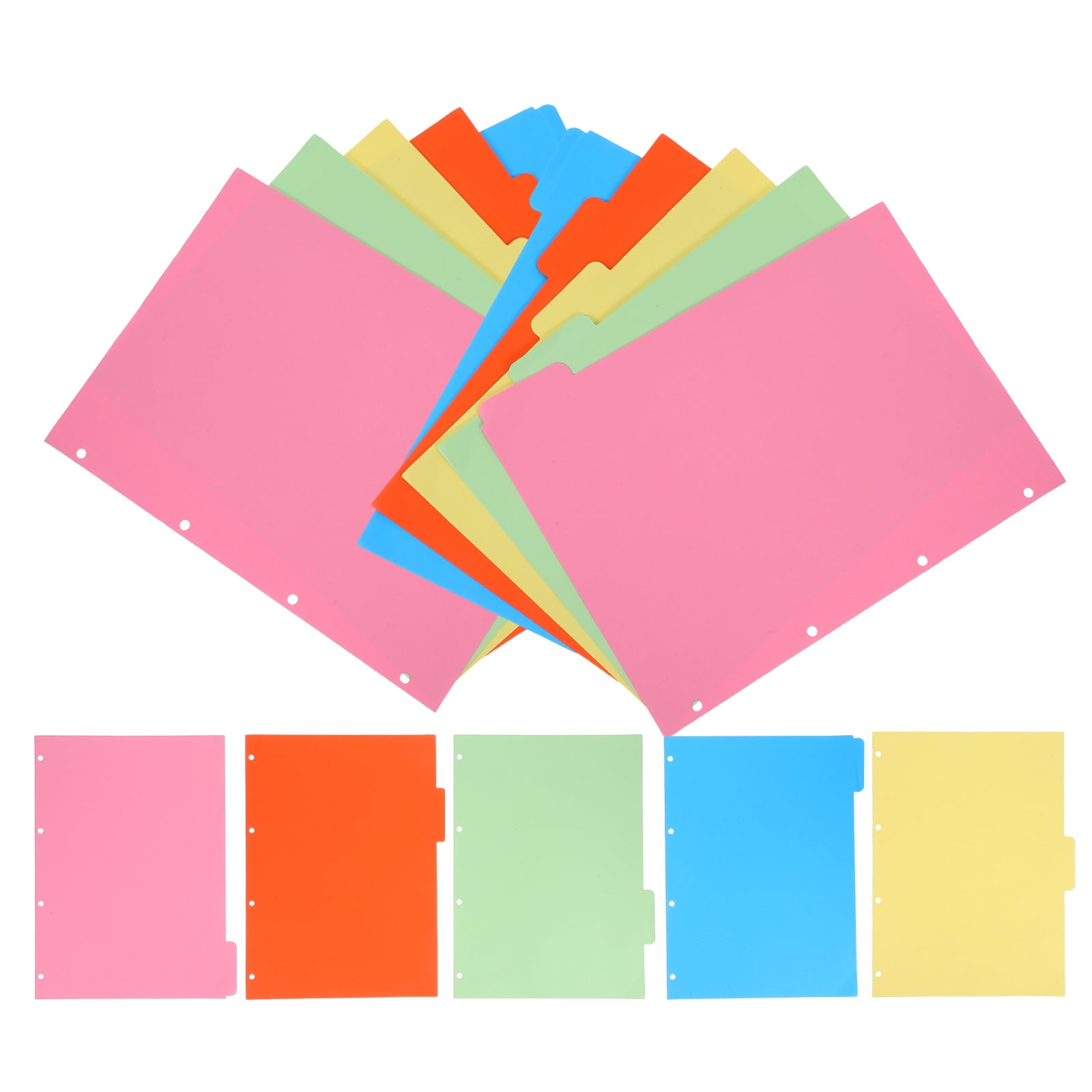 TABLZONE Ring Binder Dividers Multi Dutch Paper 50 Sheets For Students ...