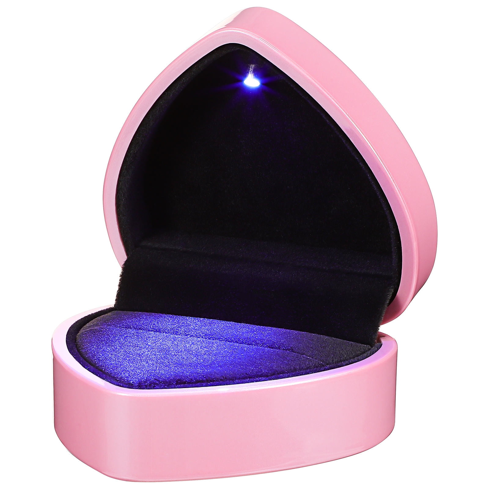 TABLZONE Romantic Design Ring Carrier for Wedding with LED Light 1 Set ...
