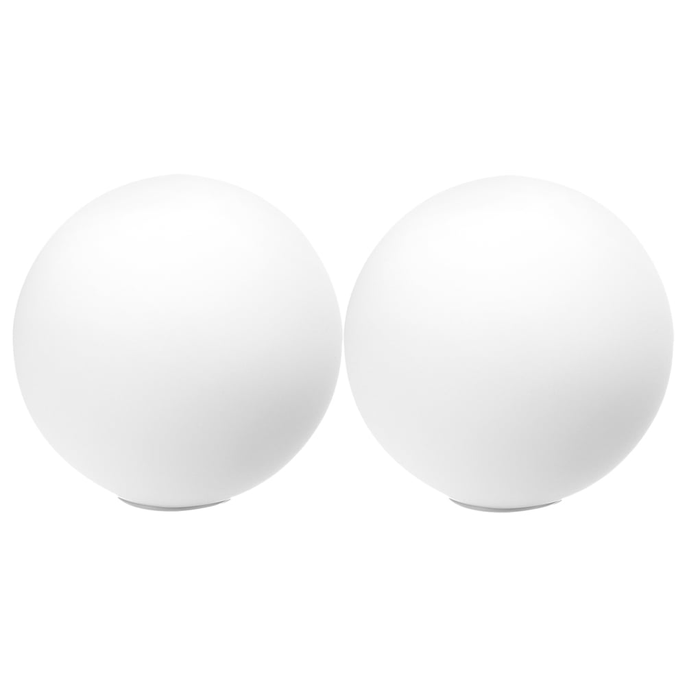 TABLZONE Round Lampshade Lamp White Acrylic Cover for 2pcs - Walmart.com